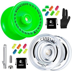 MAGICYOYO K1 Glowing Green, Responsive Yoyo for Kids, YoYo K2 Crystal ...