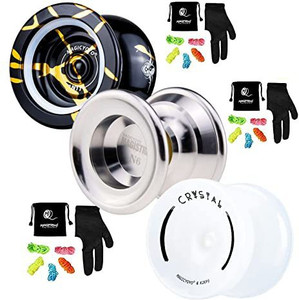 MAGICYOYO Yoyos, Unresponsive YoYo N11 Black Golden, Unresponsive yoyo ...