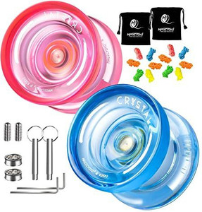 MAGICYOYO K2 Crystal Responsive Yoyos for Kids Beginners, Dual Purpose ...