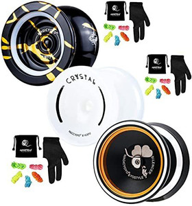MAGICYOYO Yoyos, Unresponsive YoYo N11 Black Golden, Unresponsive yoyo ...