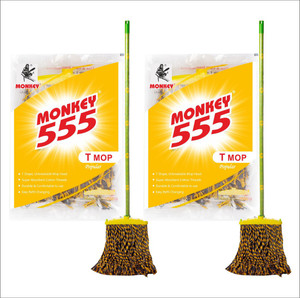Monkey 555 Monkey 555 T-Mop-2 Wet & Dry Mop Price in India - Buy Monkey ...