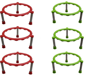 Majevadi Stainless Steel Leg Pot Stand (Unbreakable) Virgin Plastic ...