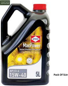 APSCO MAXPOWER DIESEL Maxpower Diesel 15W40 CI4 (LA95) | 5 LTR Heavy ...