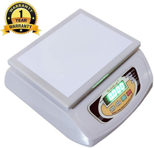 Goldtech 20kg Weight Machine, 1g Accuracy, Dual Side Display, Platform ...