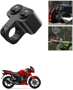 Qiisx CNC On/Off Motorcycle Handlebar Fitting Dual Switch For TVS ...