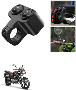 Qiisx CNC On/Off Motorcycle Handlebar Fitting Dual Switch For Bajaj ...