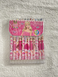 Flipkart.com | Look Ma 'Barbie' Rolling Crayon Colour Pen, twist and ...
