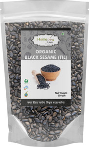 Homeline Organic Black Sesame (Til)_250g Black Sesame Seeds Price in ...