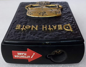 Orelius Fire Death Note Black Refillable Designer Cigarette Black Gold ...