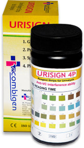 Urisign Urine Test Strip for (Glucose, Protein, Specific Gravity, PH ...