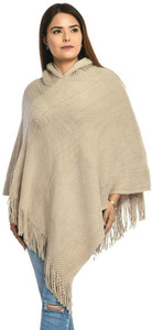 manra Acrylic Blend Poncho - Buy manra Acrylic Blend Poncho Online at ...