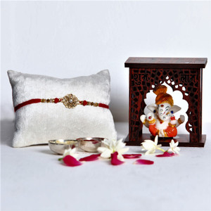 Phirki Studio Religious PS-Rakhi-TempleGanesh-01 Assorted Showpiece Set ...