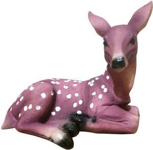 WINSOME COLLECTION Deer Statue Showpiece Animal Figurine For Home Room ...