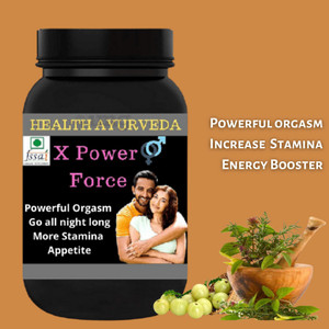 Health Ayurveda X Power Force, Increase Strength, Powder 100 g, Pack of ...