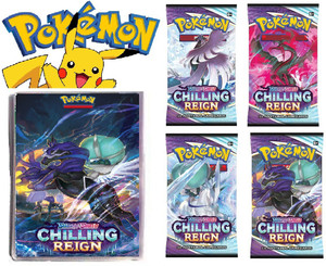 CrazyBuy Pokemon 50 Pages Album with 4 BOOSTER CARDS - Pokemon 50 Pages ...