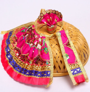 MAA PATLA DURGAMAGA Durga MATA Dress Dress Price in India - Buy MAA ...