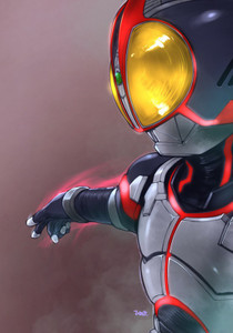 Kamen Rider Faiz Matte Finish Poster Paper Print - Animation & Cartoons ...