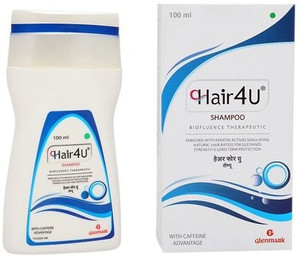 Glenmark Hair 4U Shampoo (100 ml) - Price in India, Buy Glenmark Hair ...