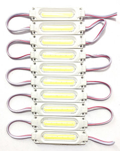 Wizzo 10 Pieces (WHITE) 12 Volt 2 Watt DC Capsule Shape LED Module ...