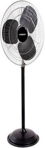 Orient Electric 500 mm Farrata Ft-01 500 mm 3 Blade Pedestal Fan (Black ...