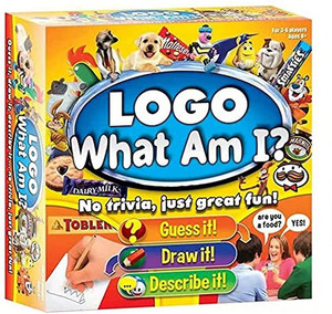 DEZIINE Logo what I Am Game Family Board Game to Guess, Draw and ...