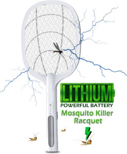 Pick Ur Needs Rechargeable Lithium Mosquito Racket/Bat with Charging ...