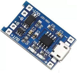 samest PACK OF 1 TP4056 1A Li-ion Battery Charging Module-Micro USB ...
