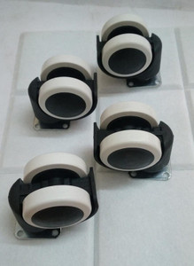 hinglaj 2 Na Office Chare Wheel Plate Fixed Furniture Caster Price in ...