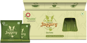 PureMe Sugarcane Jaggery powder Sachets 600gm (5gm*120 sachets) Powder ...