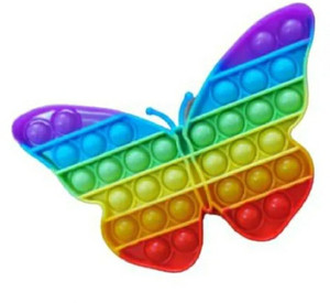 jonam BUTTERFLY SHAPED POP IT FIDGET TOY RELAXING TOY SATISFYING TOY ...