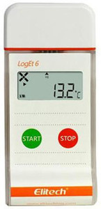 Elitech LogEt 6 Temperature Datalogger- Temperature & Humidity Sensor ...