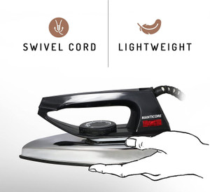 MANTICORE Automatic iron box with two layers Non sticky & anti ...