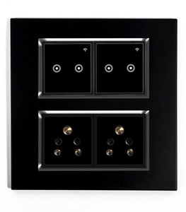 Urja Smart Automation 8M Wifi Switch Panel(Square), 2 Switch Control ...