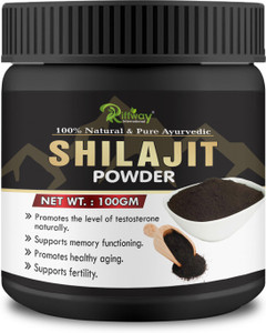 Riffway Shilajit Powder Improves Firtility Boosts Immunity Leve-100% ...