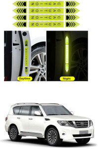 PECUNIA Car Door Reflective Tape Stickers Safety Warning Sign Caution ...