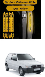 PECUNIA Car Door Reflective Tape Stickers Safety Warning Sign Caution ...