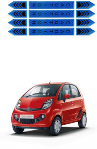 PECUNIA Car Door Open Caution Sticker Reflective Tape Safety Warning ...