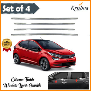 KRISHNA AUTO Lower Window Garnish (Chrome) Compatible with Tata Altroz ...