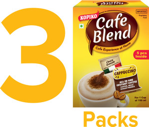 Kopiko Cafe Blend CAPPUCCINO All IN 1 Premix Instant Coffee Price in ...