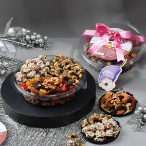 HyperFoods Dry Fruit Combo pack of Roasted Nuts Plastic Gift Box Price ...