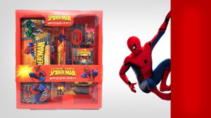 Flipkart.com | VINMOT Spiderman Stationery Set Geometry, Pencil, Eraser ...
