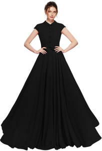 FACHARA Flared/A-line Gown Price in India - Buy FACHARA Flared/A-line ...