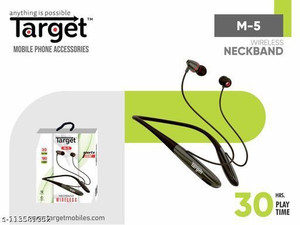 Target wireless headphone m-5 Bluetooth Price in India - Buy Target ...