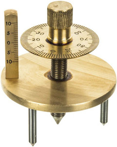 Comet Spherometer - Superior 2.5 Inch - 40mm Brass Dial Head - 3 ...