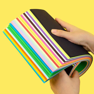 Flipkart.com | greencom 100 Sheet A4 Tinted Colour Paper, Origami Paper ...