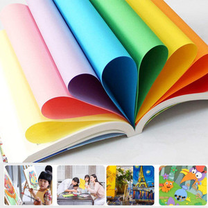 Flipkart.com | greencom 50 Sheet A4 Tinted Colour Paper, Origami Paper ...