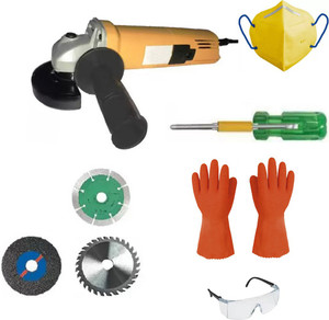 My Factor 850W Grinder Machine with Blade,Screwdriver,Gloves,Safety ...