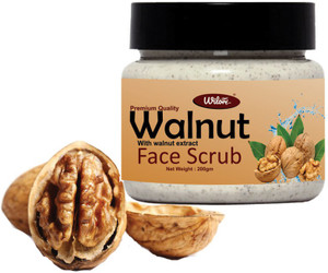 Wilori Walnut Natural Tan Removal Scrub For Skin Lightning & Pimples ...