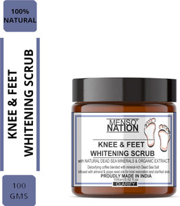 Mensonation Knee Scrub for Scrubbing Knee for Extra Whitening ...