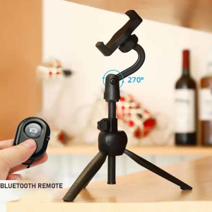 ANY KART New 360 Degree Mount Stand Tripod with Bluetooth Remote Tripod ...